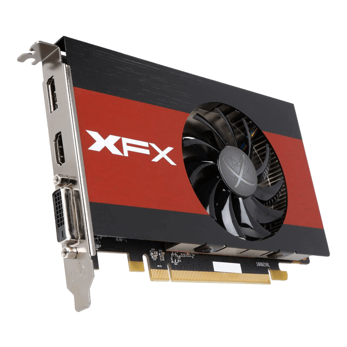 XFX Radeon RX 460 Slim Design RX-460P4TFG5 4GB GDDR5 Graphics Card ...