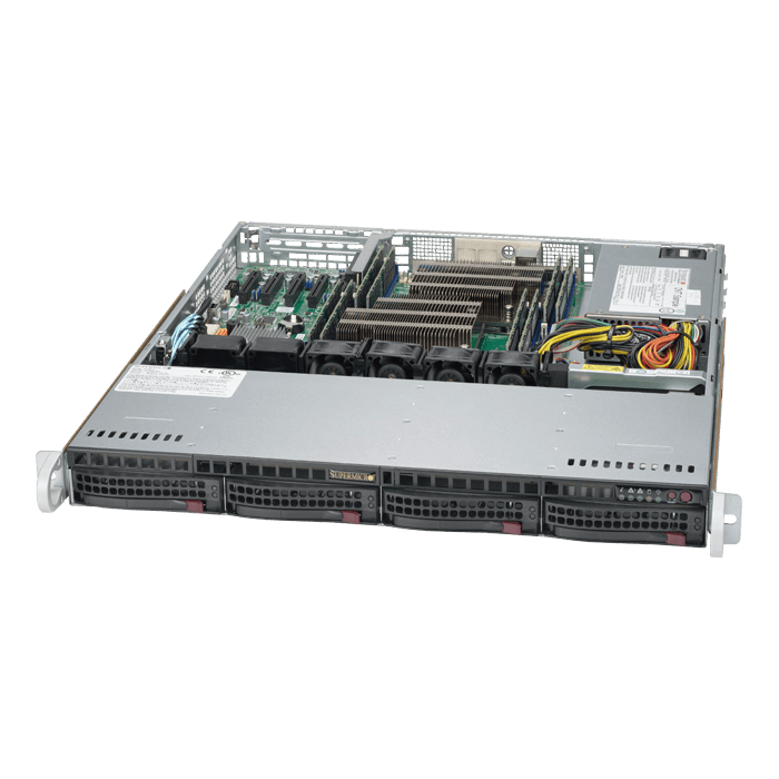 Supermicro SuperChassis 813MFTQC-350CB2 1U Server Chassis