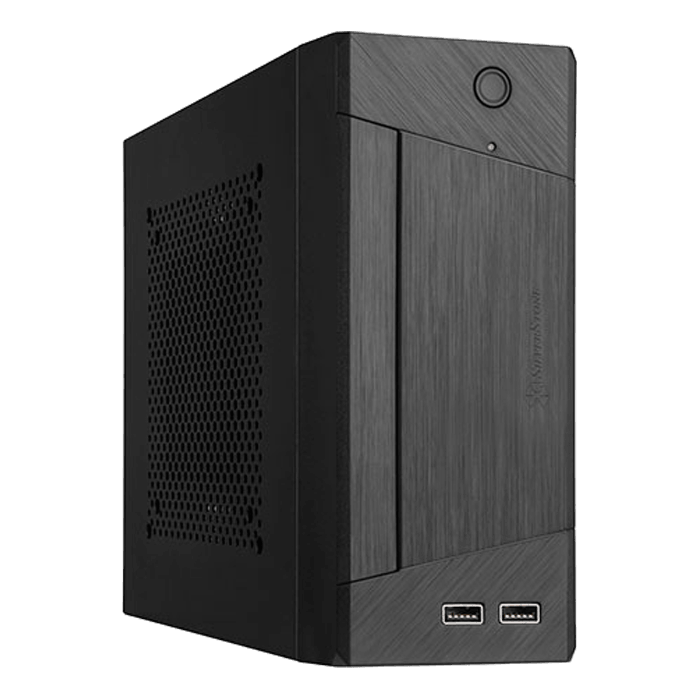 SilverStone Milo 10 SST-ML10B Mini-ITX Black Slim Case