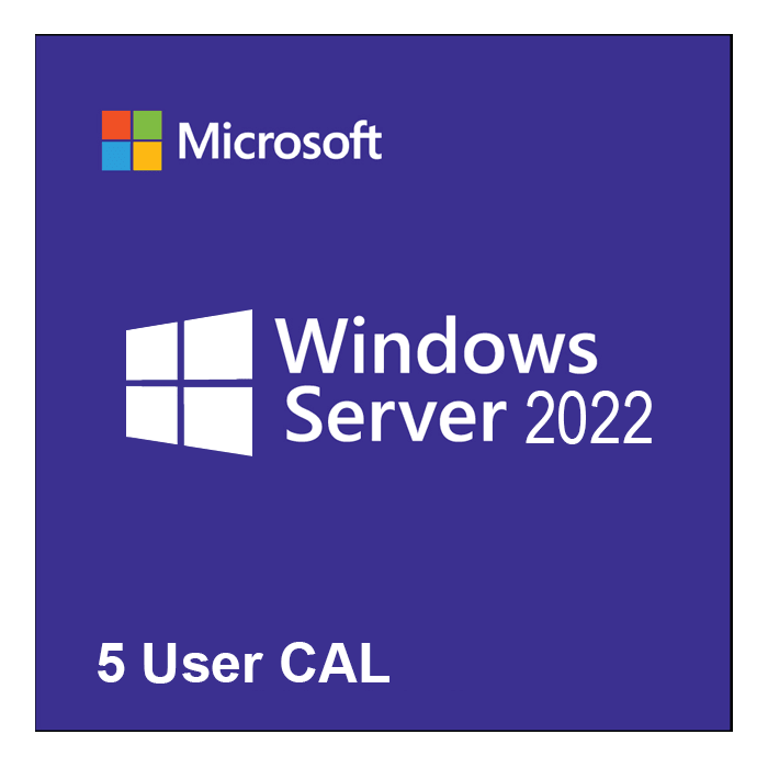 Microsoft Windows Server 2022 - 5 User CAL - License (R18-06466)