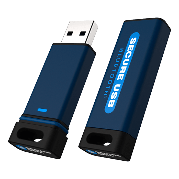 SecureData SecureUSB BT 128GB Hardware Encrypted USB Flash Drive