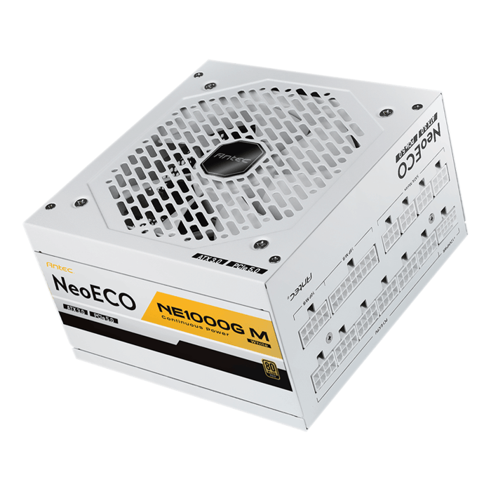 Antec NE1000G M White ATX 3.0 1000W ATX Power Supply | AVADirect